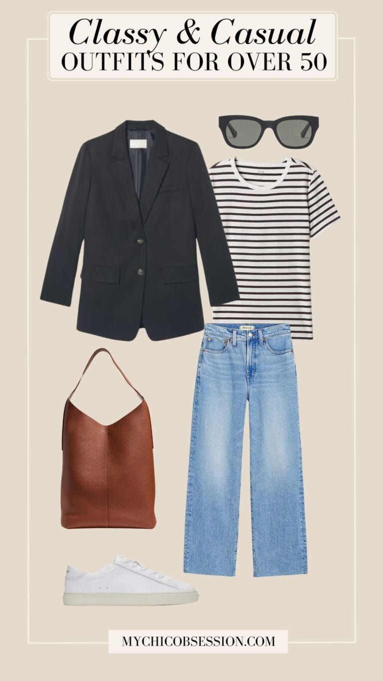14 Classy and Casual Outfits for Ladies Over 50 - MY CHIC OBSESSION
