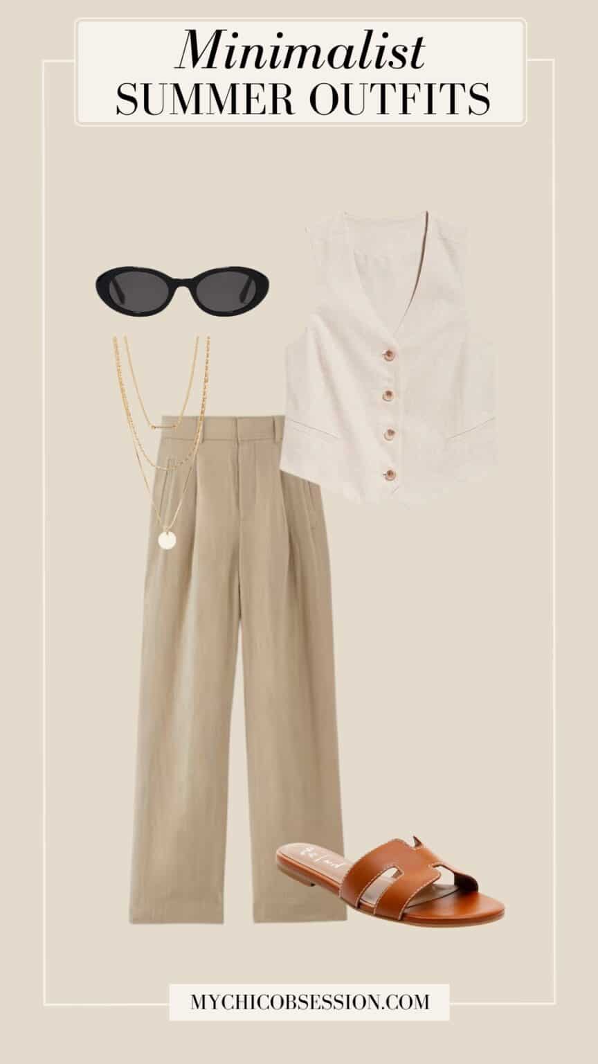 How to Create 14 Looks With a Minimalist Summer Wardrobe - MY CHIC ...