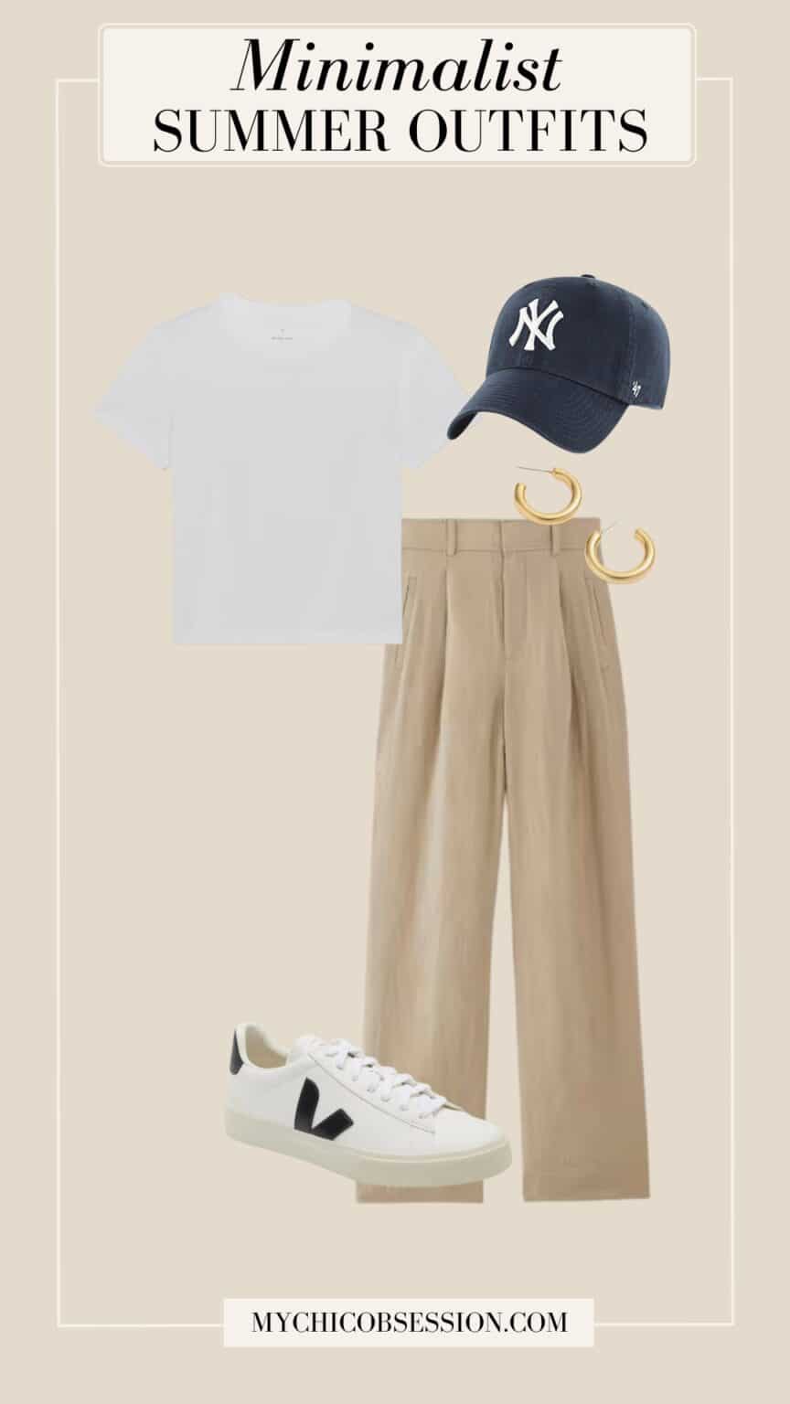 How to Create 14 Looks With a Minimalist Summer Wardrobe - MY CHIC ...
