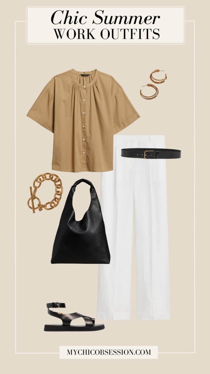 Elevate Your Office Wear: 13 Chic Summer Work Outfits - MY CHIC OBSESSION