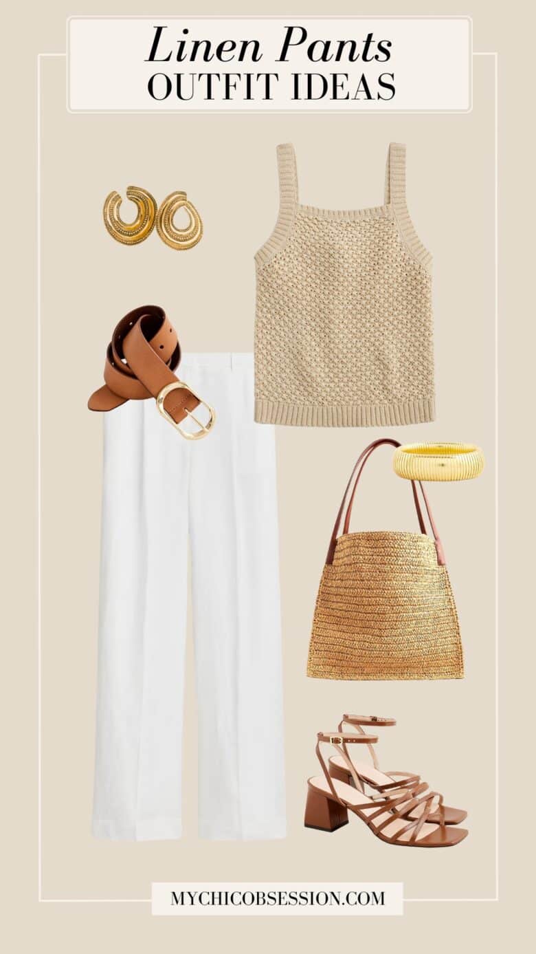 15 Linen Pants Outfit Ideas for a Chic Summer Wardrobe - MY CHIC OBSESSION