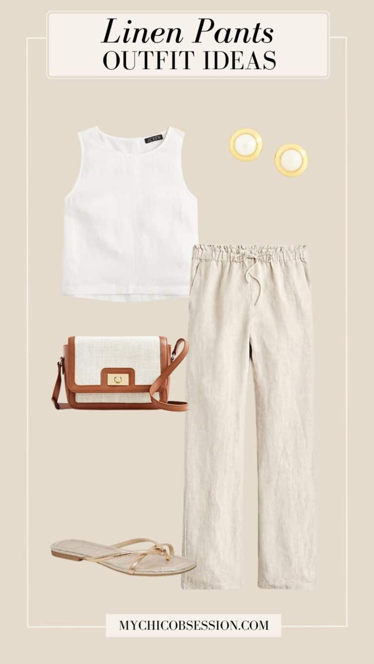 15 Linen Pants Outfit Ideas for a Chic Summer Wardrobe - MY CHIC OBSESSION