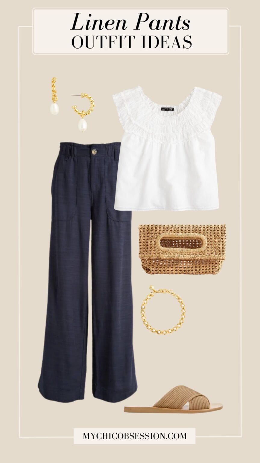 15 Linen Pants Outfit Ideas for a Chic Summer Wardrobe - MY CHIC OBSESSION