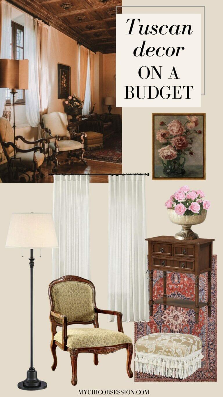 Tuscan Decor on a Budget: Affordable Ways to Bring Tuscan Charm Into ...