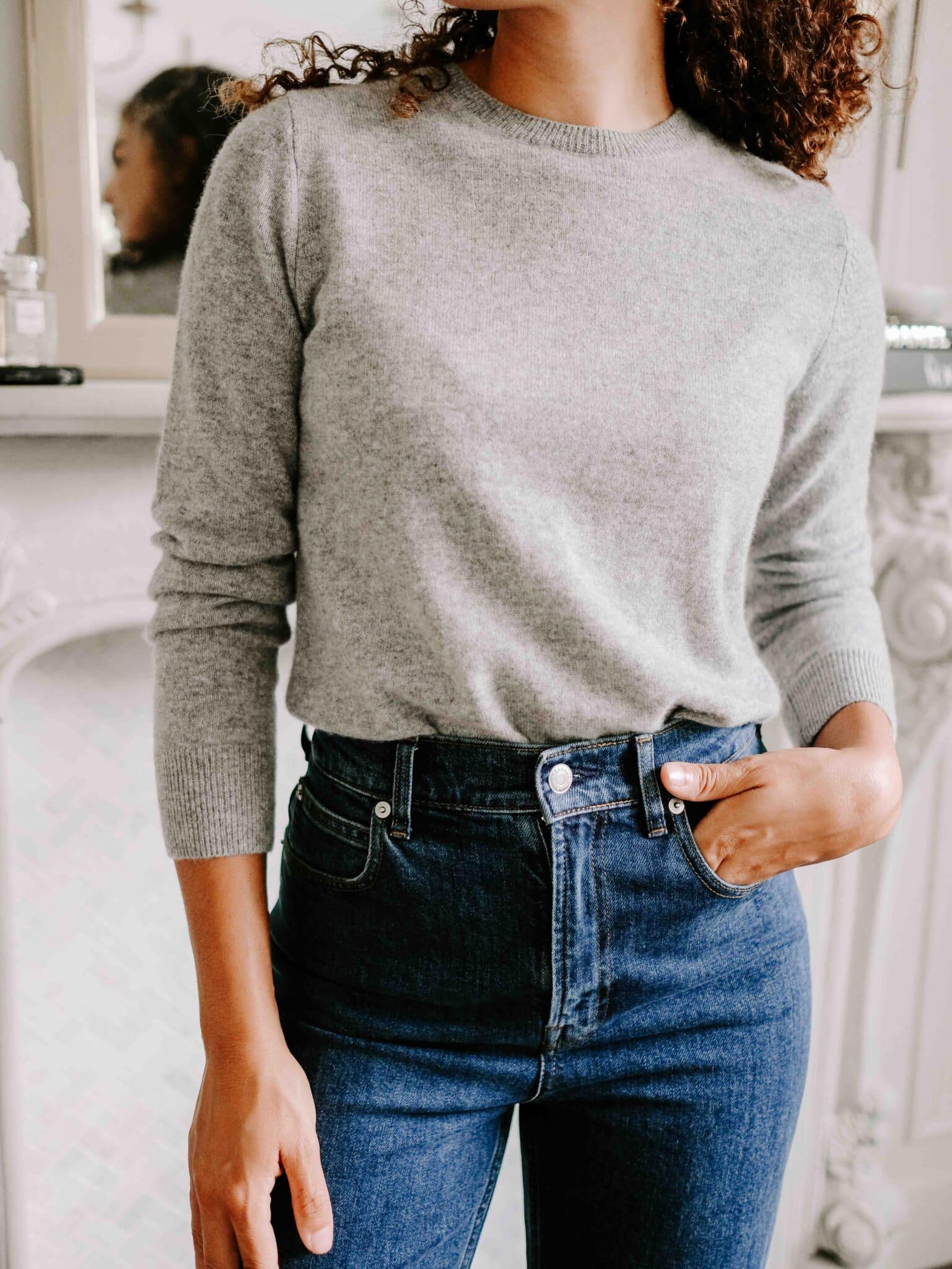11 Chic Cashmere Outfits Styling Quince's Best-Selling Cashmere Sweater ...