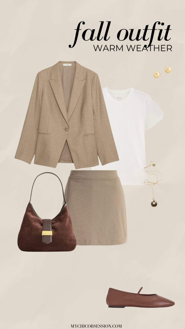 How to Style Chic Fall Outfits in Warm Weather (& Outfit Ideas!) - MY ...