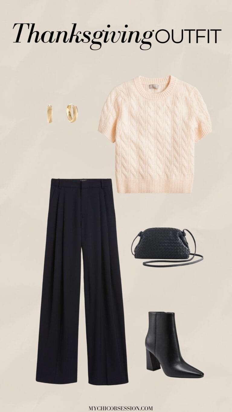 10 Chic and Comfortable Thanksgiving Day Outfits for Women - MY CHIC ...