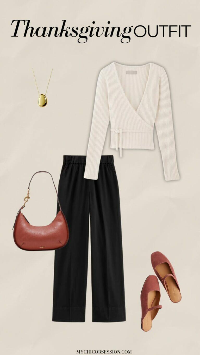 10 Chic and Comfortable Thanksgiving Day Outfits for Women - MY CHIC ...