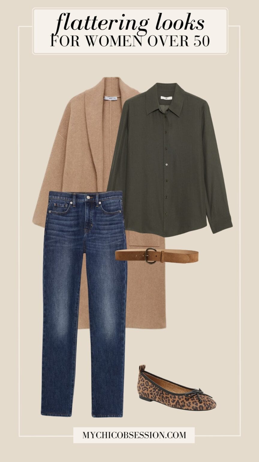 How to Wear Flattering Clothing Styles for Women Over 50 - MY CHIC ...
