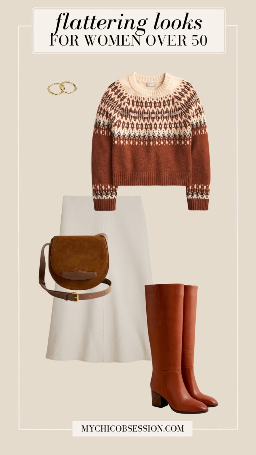 How to Wear Flattering Clothing Styles for Women Over 50 - MY CHIC ...