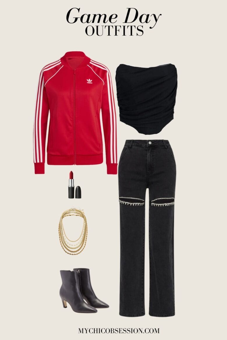 15 Stylish (and Winning) Game Day Outfits for the Super Bowl - MY CHIC ...
