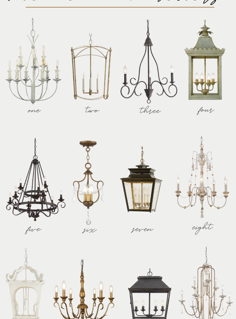 12 Stunning French Country Kitchen Chandeliers to Elevate Your Space ...