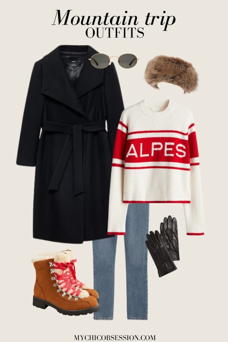 10 Cool Girl Mountain Trip Outfits for Ultimate Winter Style - MY CHIC ...