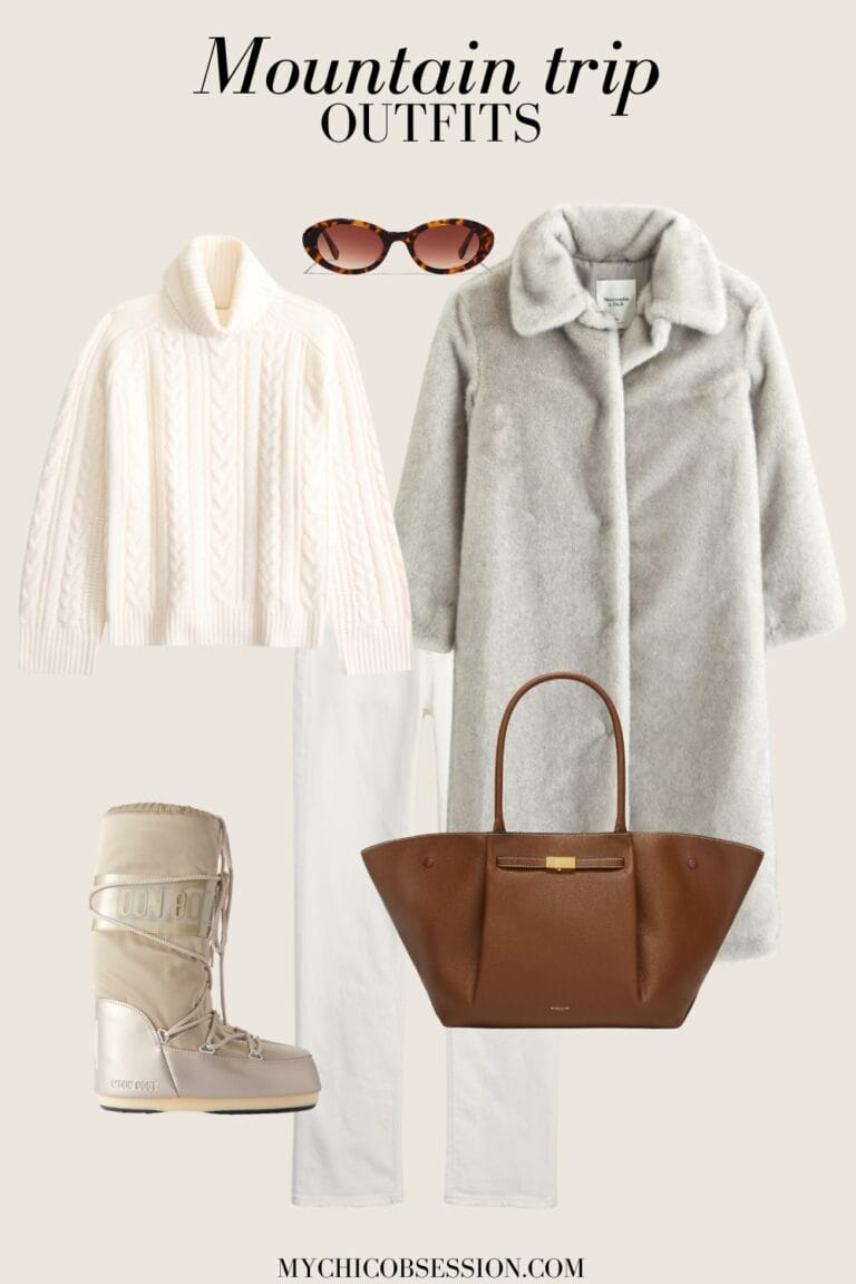 10 Cool Girl Mountain Trip Outfits for Ultimate Winter Style - MY CHIC ...