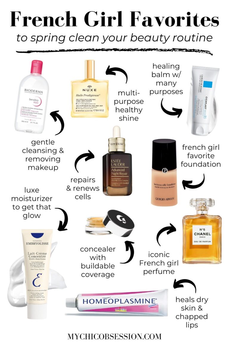 The French Girl Beauty Guide for Effortlessly Beautiful Skin - MY CHIC ...