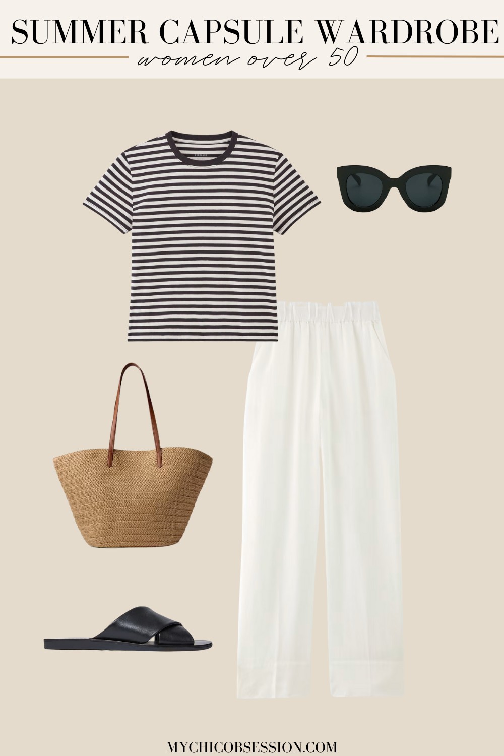 A Classic Summer Capsule Wardrobe for Women Over 50 - MY CHIC OBSESSION