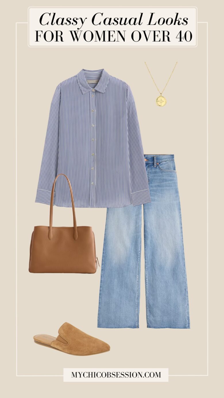 13 Classy Casual Outfits for Women Over 40 - MY CHIC OBSESSION