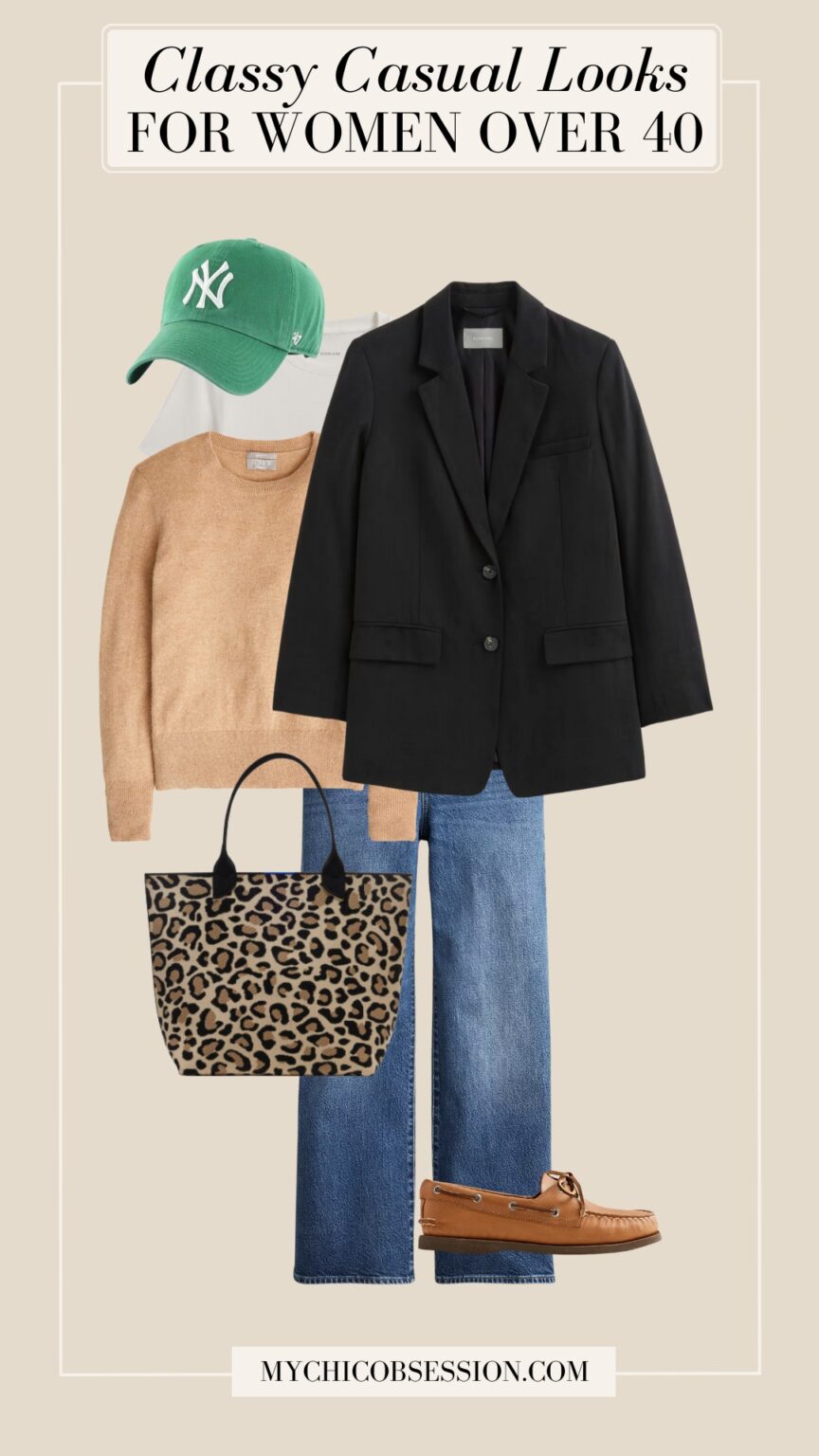 13 Classy Casual Outfits for Women Over 40 - MY CHIC OBSESSION