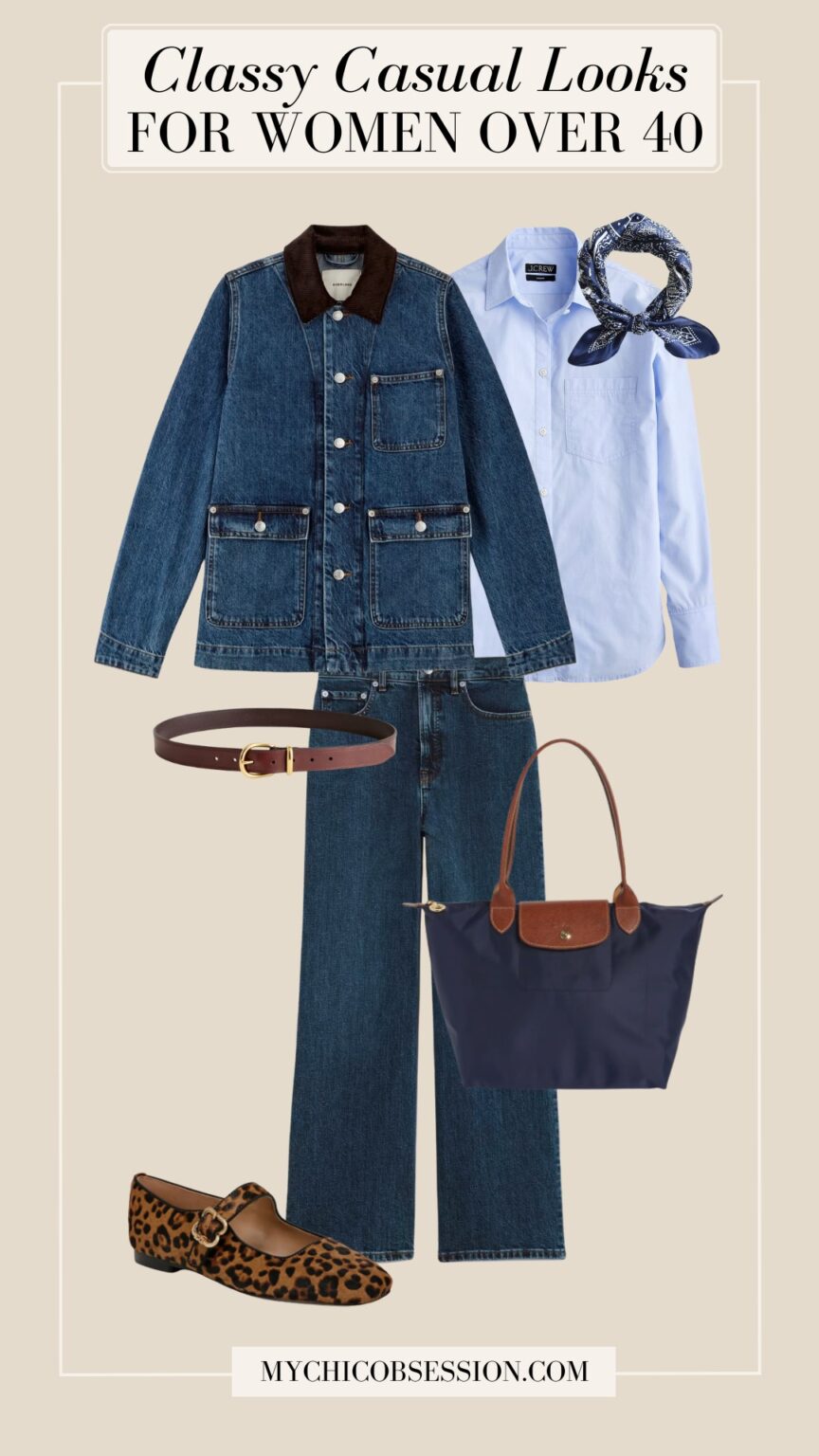 13 Classy Casual Outfits for Women Over 40 - MY CHIC OBSESSION