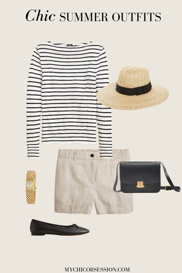 15 Chic Summer Outfits for Classic Women's Style - MY CHIC OBSESSION