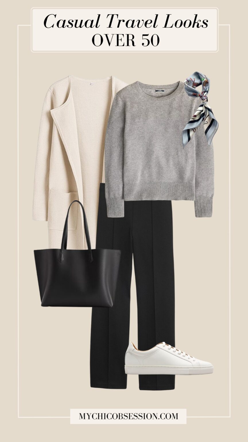9 Casual Travel Outfits for Women Over 50 - MY CHIC OBSESSION