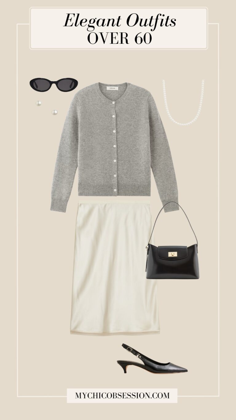 8 Elegant Outfits for Women Over 60 That Radiate Confidence - MY CHIC ...