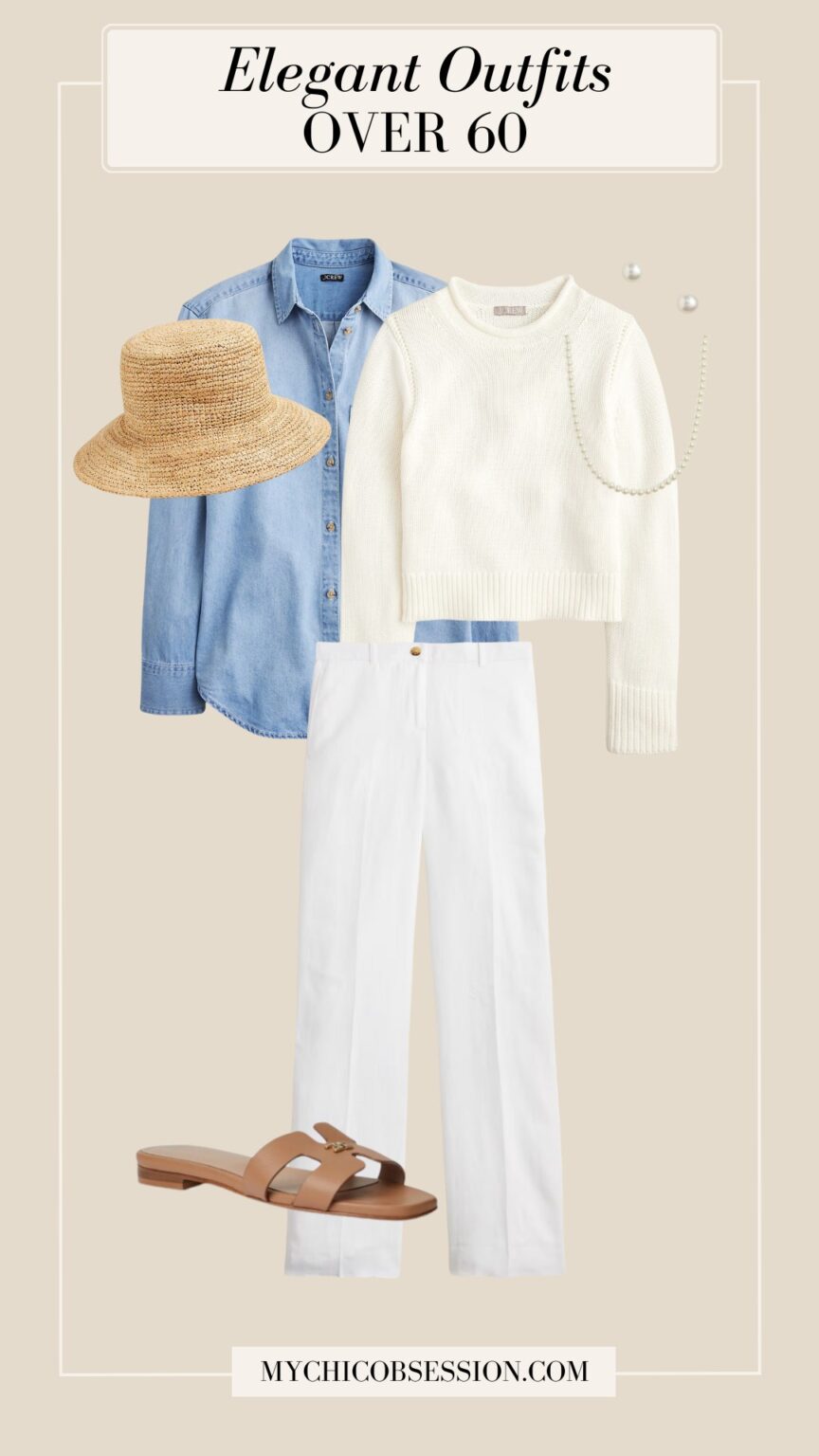 8 Elegant Outfits for Women Over 60 That Radiate Confidence - MY CHIC ...