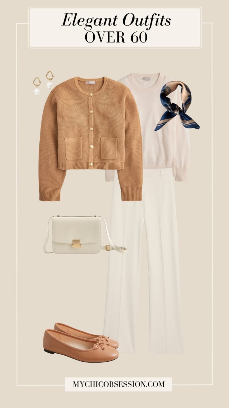 8 Elegant Outfits for Women Over 60 That Radiate Confidence - MY CHIC ...