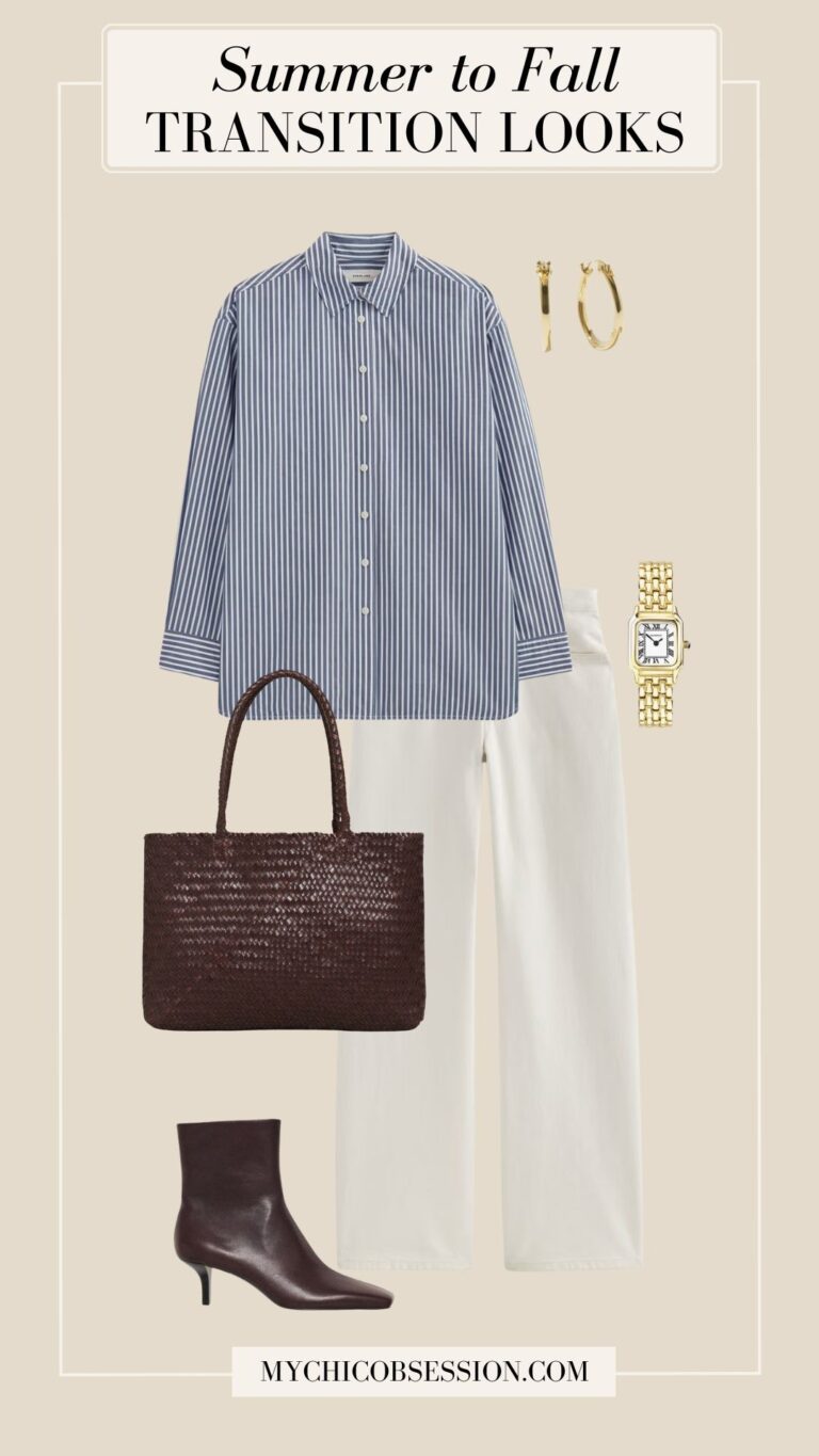 9 Summer to Fall Transition Outfits With Your Favorite Basics - MY CHIC ...