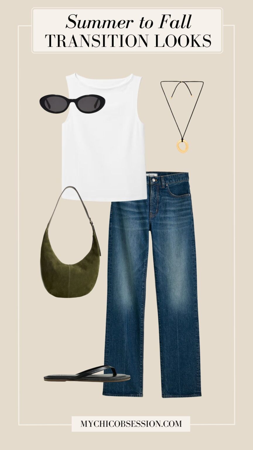 9 Summer to Fall Transition Outfits With Your Favorite Basics - MY CHIC ...