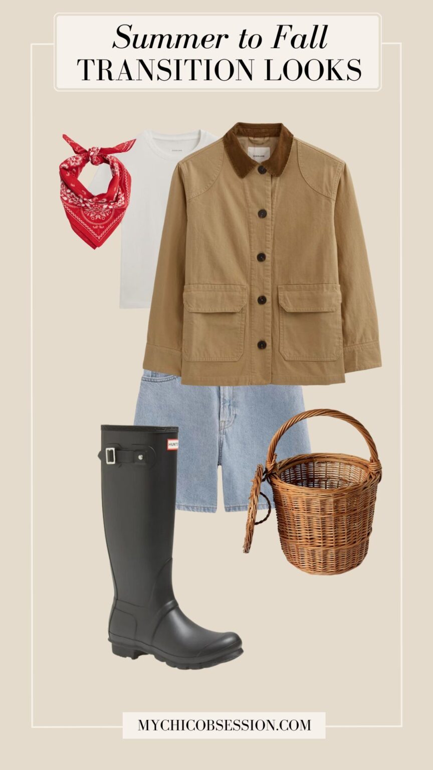 9 Summer to Fall Transition Outfits With Your Favorite Basics - MY CHIC ...