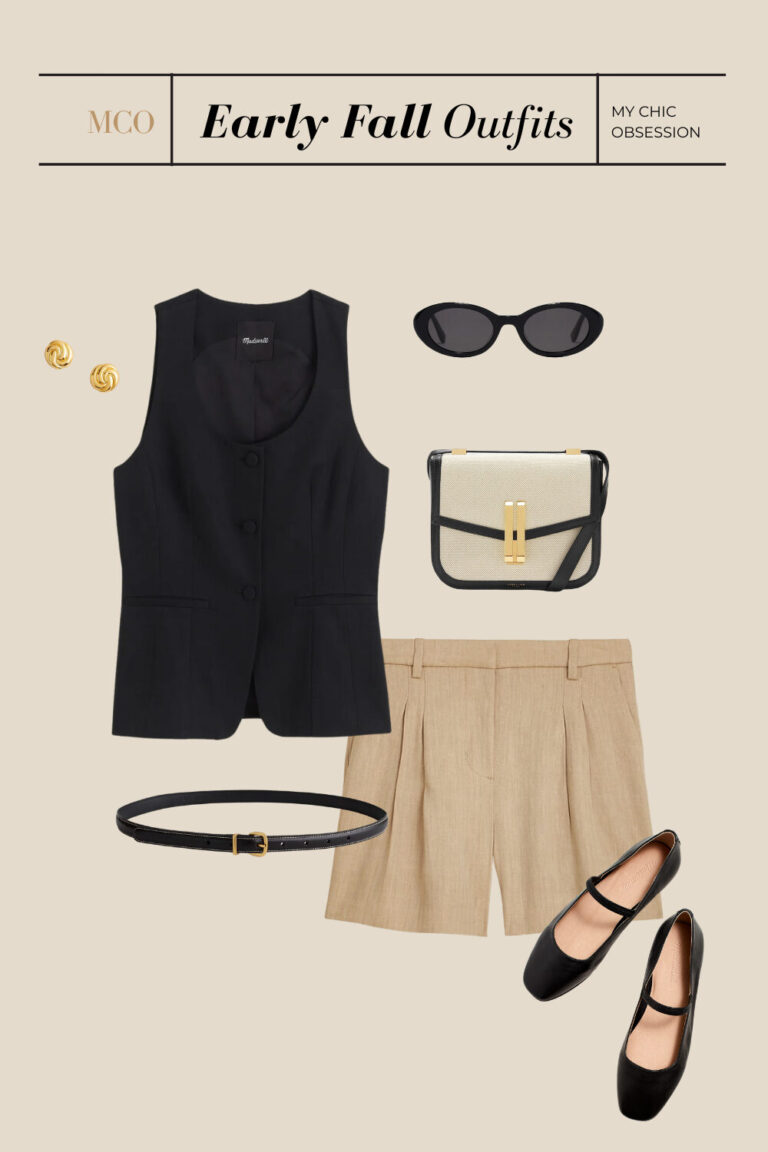 9 Early Fall Outfits That Are Both Stylish and Weather-Friendly - MY ...