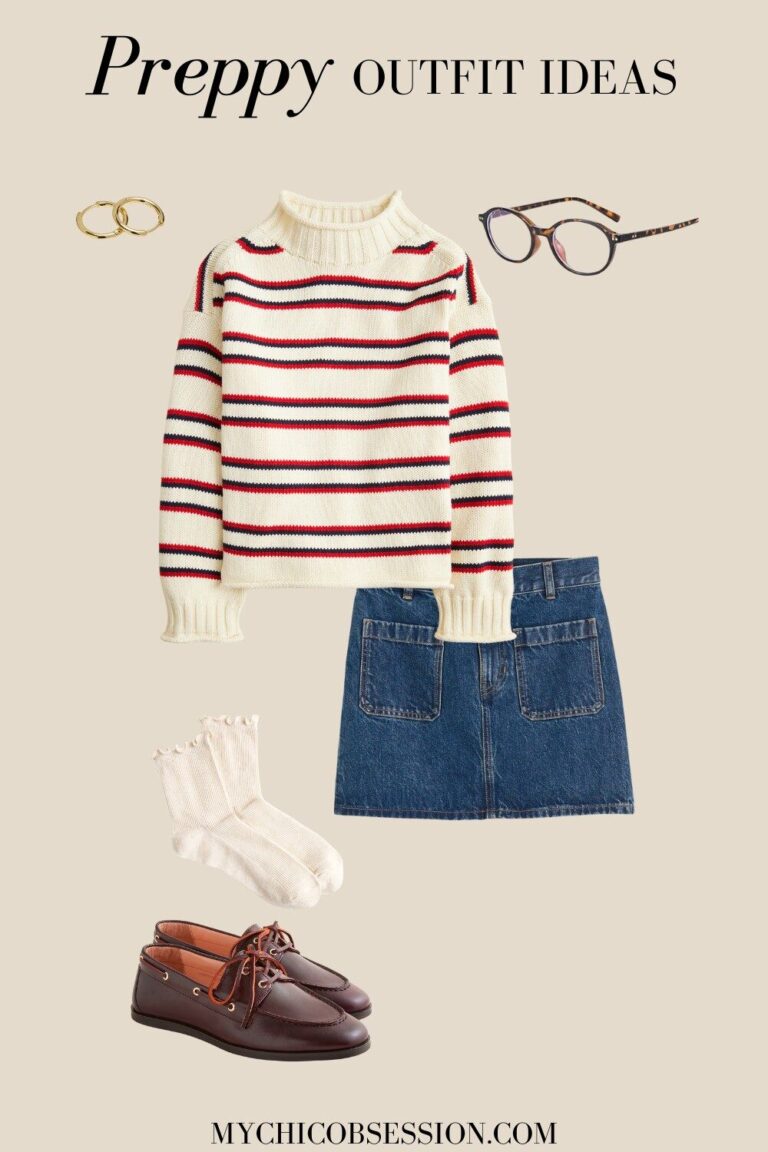 10 Preppy Outfit Ideas That Scream Fall - MY CHIC OBSESSION