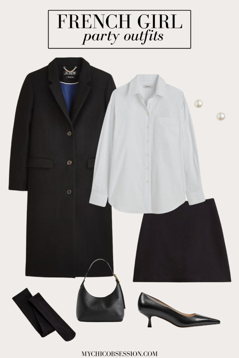 9 French Girl Cocktail Party Outfits Using Their Favorite Party Pieces ...
