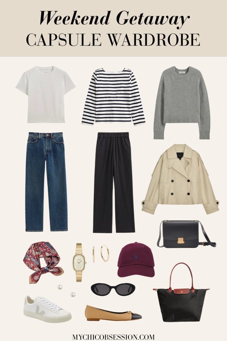 Weekend Getaways: Packing a Capsule Wardrobe That Works Every Time - MY ...