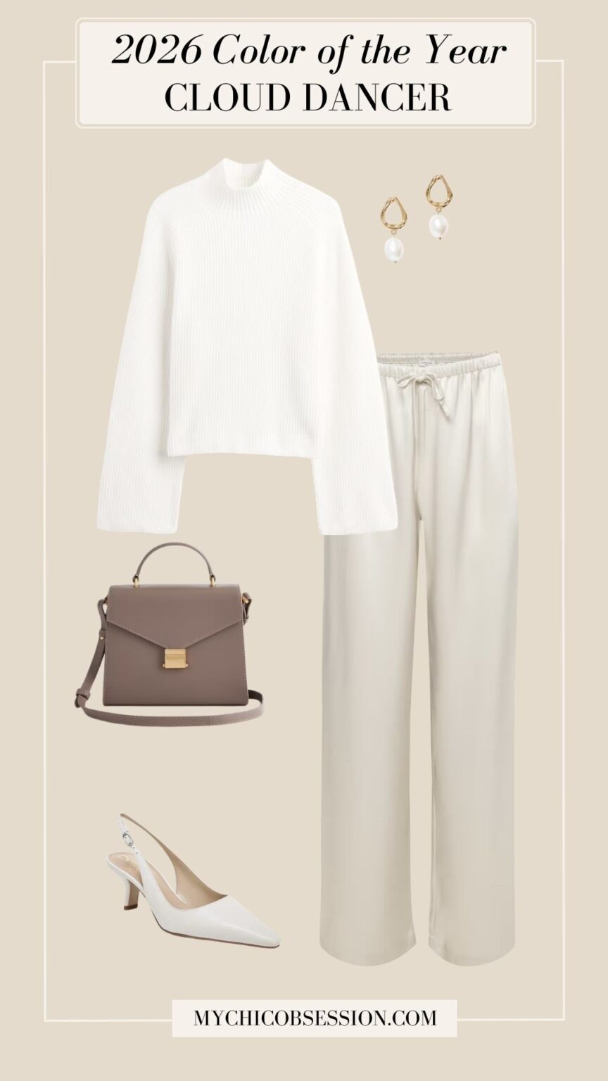 How to Style Pantone Color of the Year 2026: Cloud Dancer - MY CHIC ...