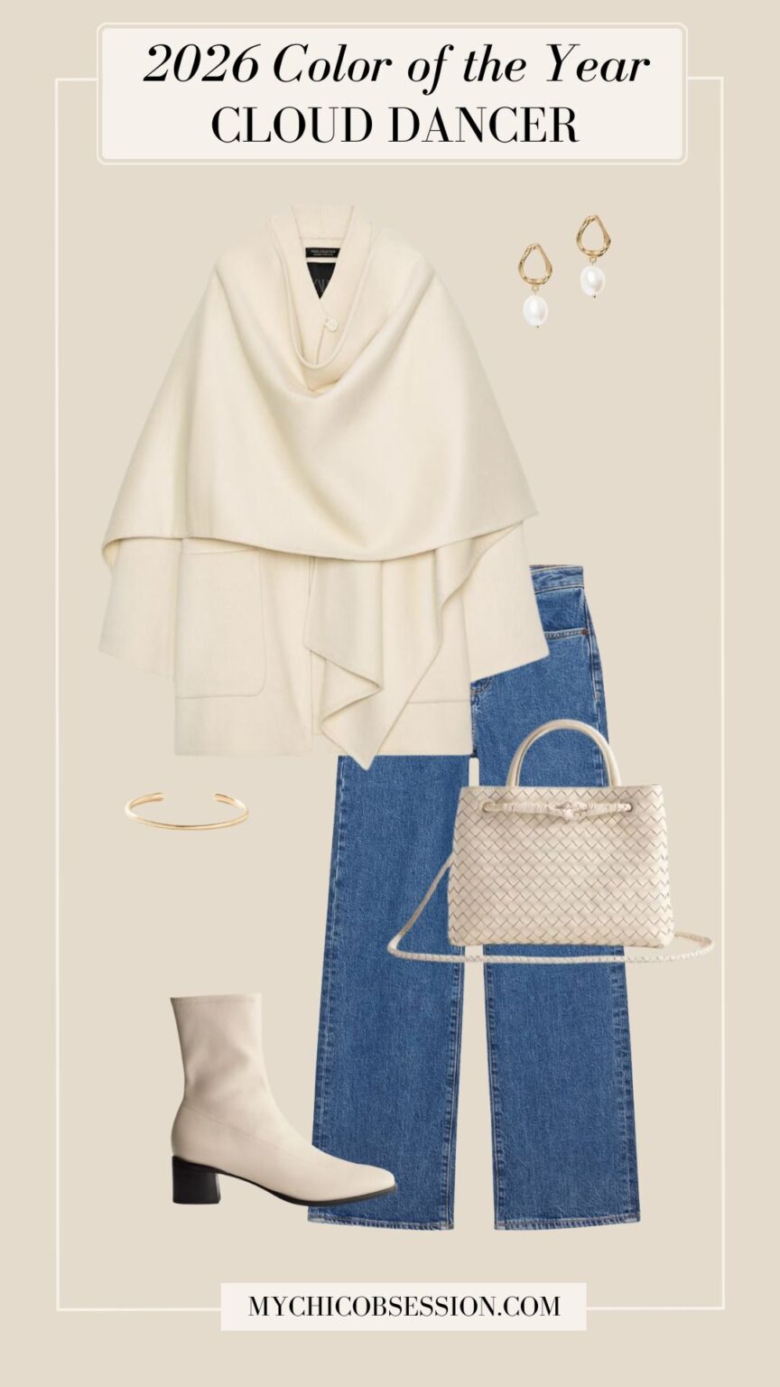 How to Style Pantone Color of the Year 2026: Cloud Dancer - MY CHIC ...