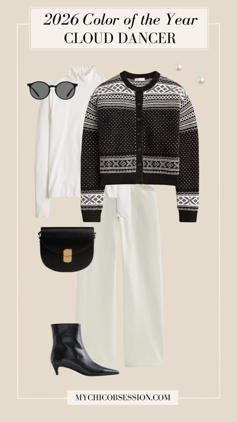 How to Style Pantone Color of the Year 2026: Cloud Dancer - MY CHIC ...