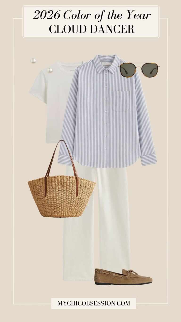 How to Style Pantone Color of the Year 2026: Cloud Dancer - MY CHIC ...